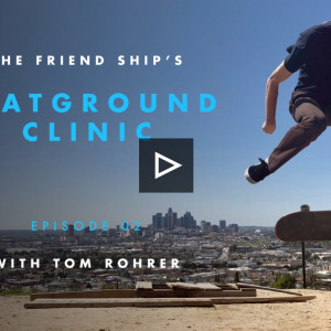 Tom Rohrer - Flatground Clinic - Blog - Bones Bearings