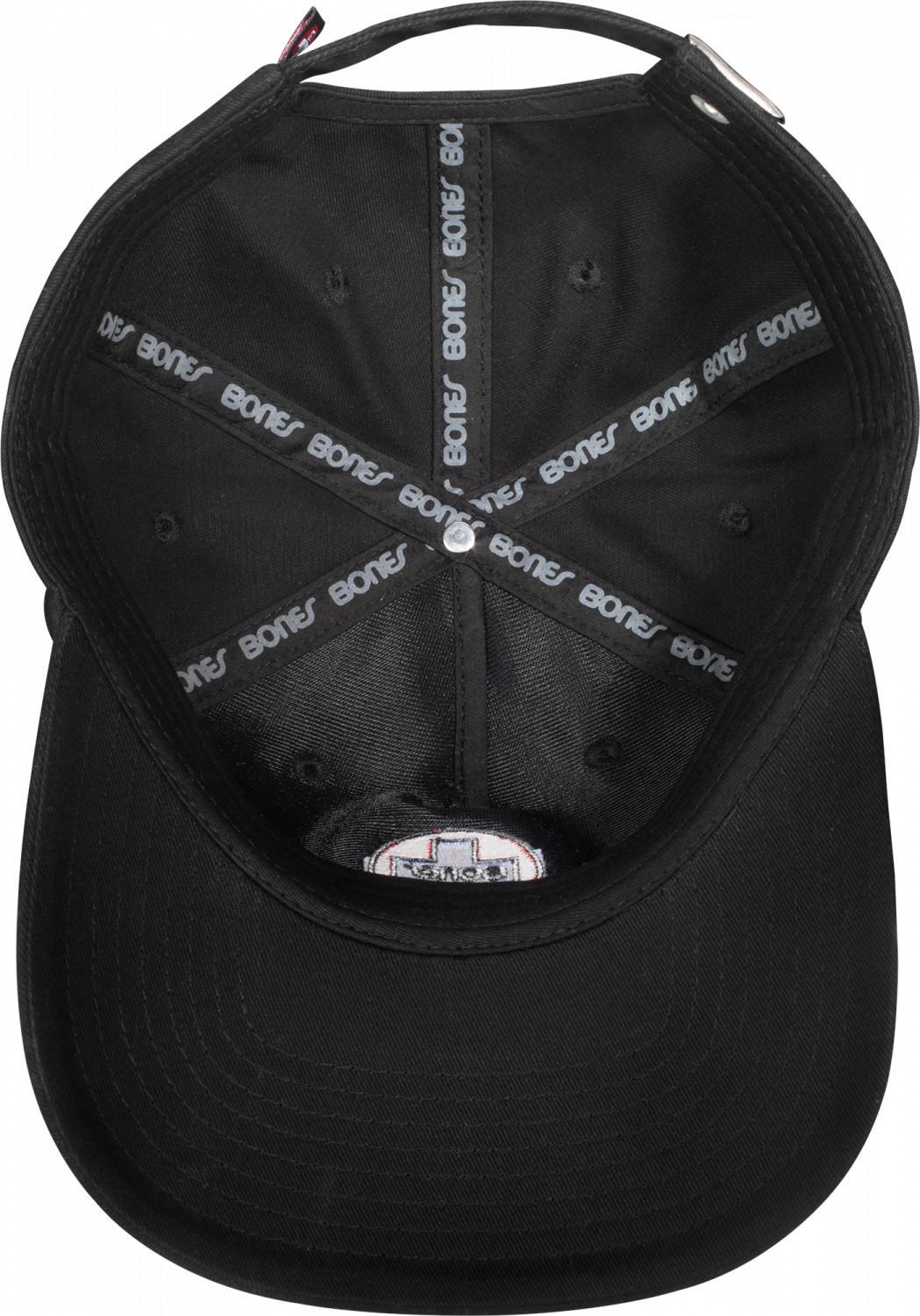 Bones Bearings Dad Cap Black Photo #1 - Photo Gallery - Bones Bearings