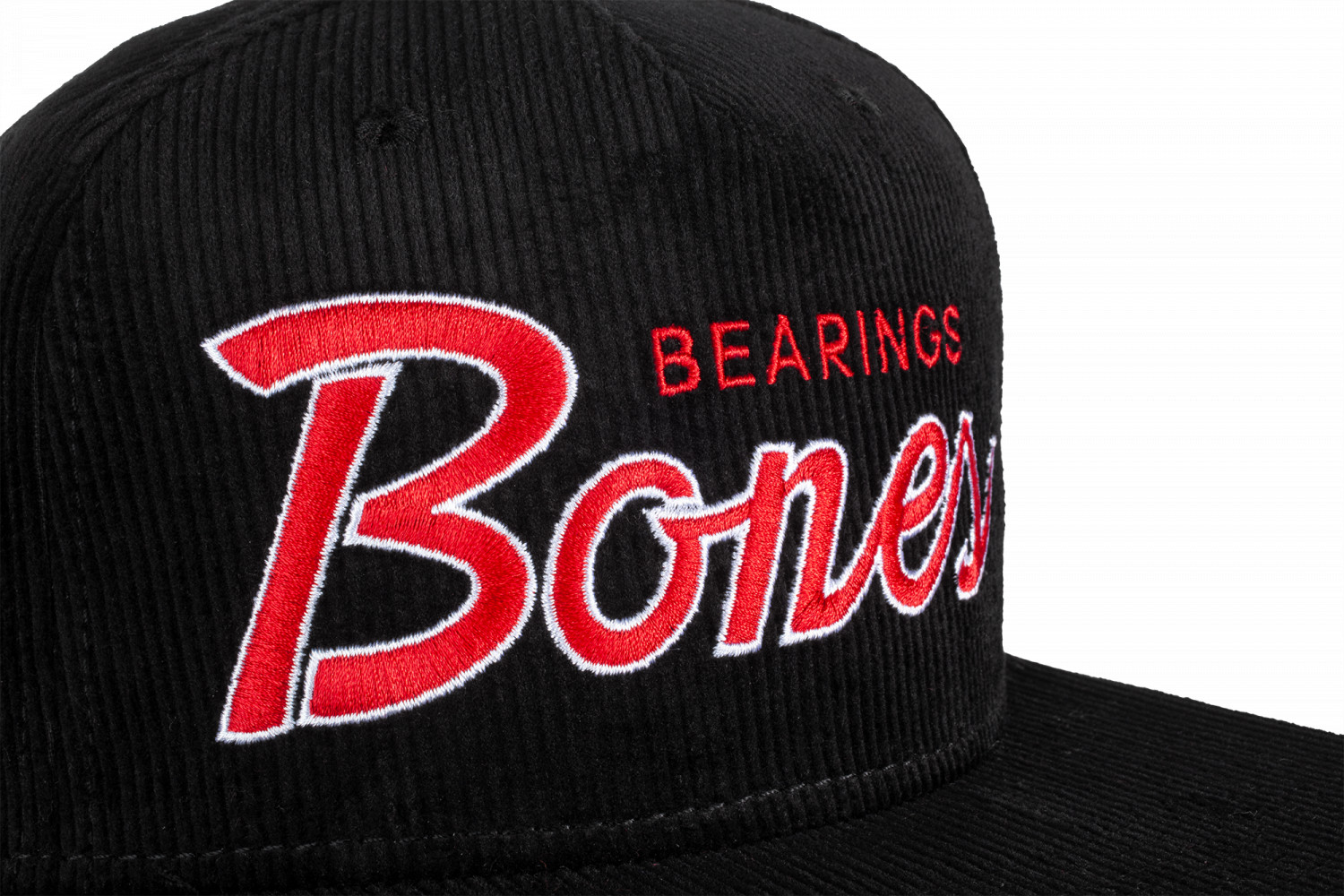 Bones Bearings Corduroy Snapback Cap Black Photo #1 - Photo Gallery ...